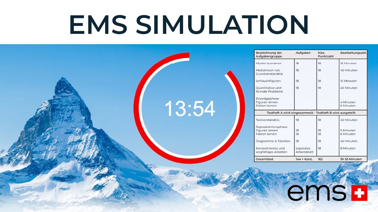 Numerus Clausus Simulation - EMS Coaches - YouTube