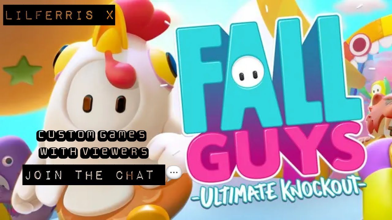 🔴LIVE NOW - CUSTOM GAMES Fall Guys WITH VIEWERS (Girl Gamer) - YouTube