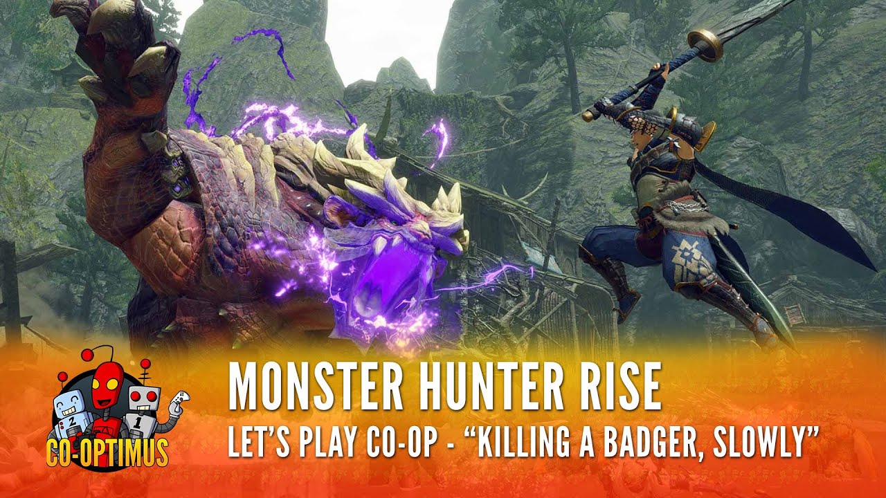 Monster Hunter Rise - Killing a Badger...slowly - YouTube