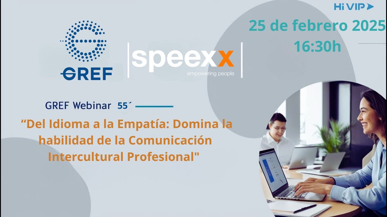 Webinar GREF en 55´: Del idioma a la empatía - YouTube