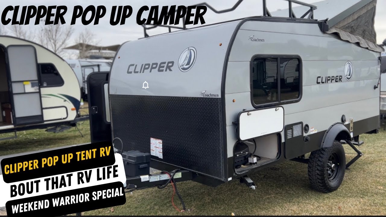 2022 Coachman Clipper 12.0 TD XL MAX Pop Up Tent - YouTube