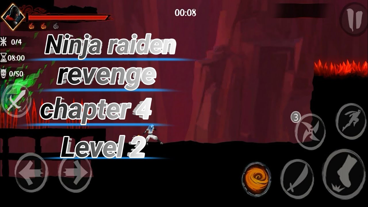 Ninja raiden revenge Chapter 4 ninja challenge Level 2 without dying ...