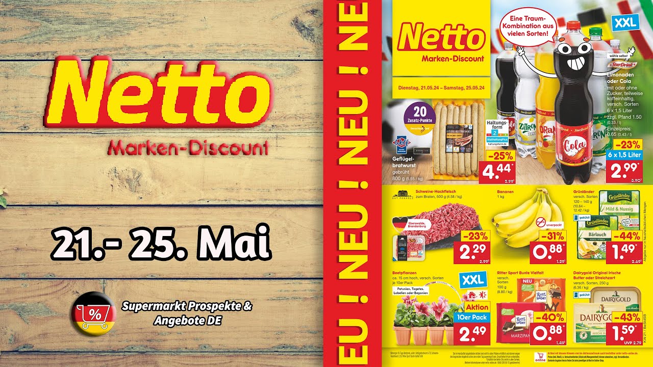 NETTO Werbung - Gültig von 21.05.2024 | Supermarkt Prospekte & Angebote ...