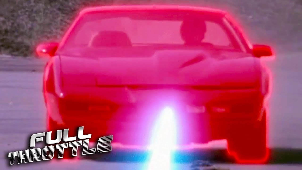 KITT vs a Super Laser | Knight Rider | Full Throttle - YouTube