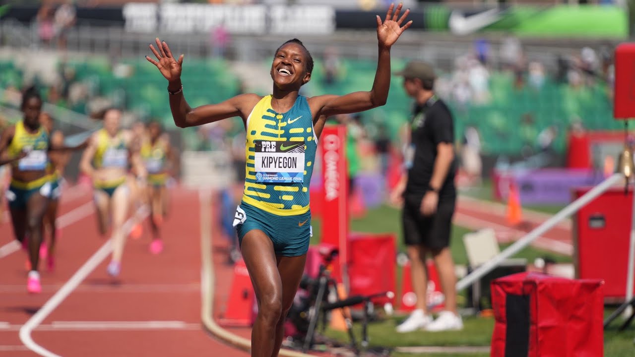 Women 1500M Finals Diamond League Title 2023 🇰🇪 Faith Kipyegon Win Gold ...