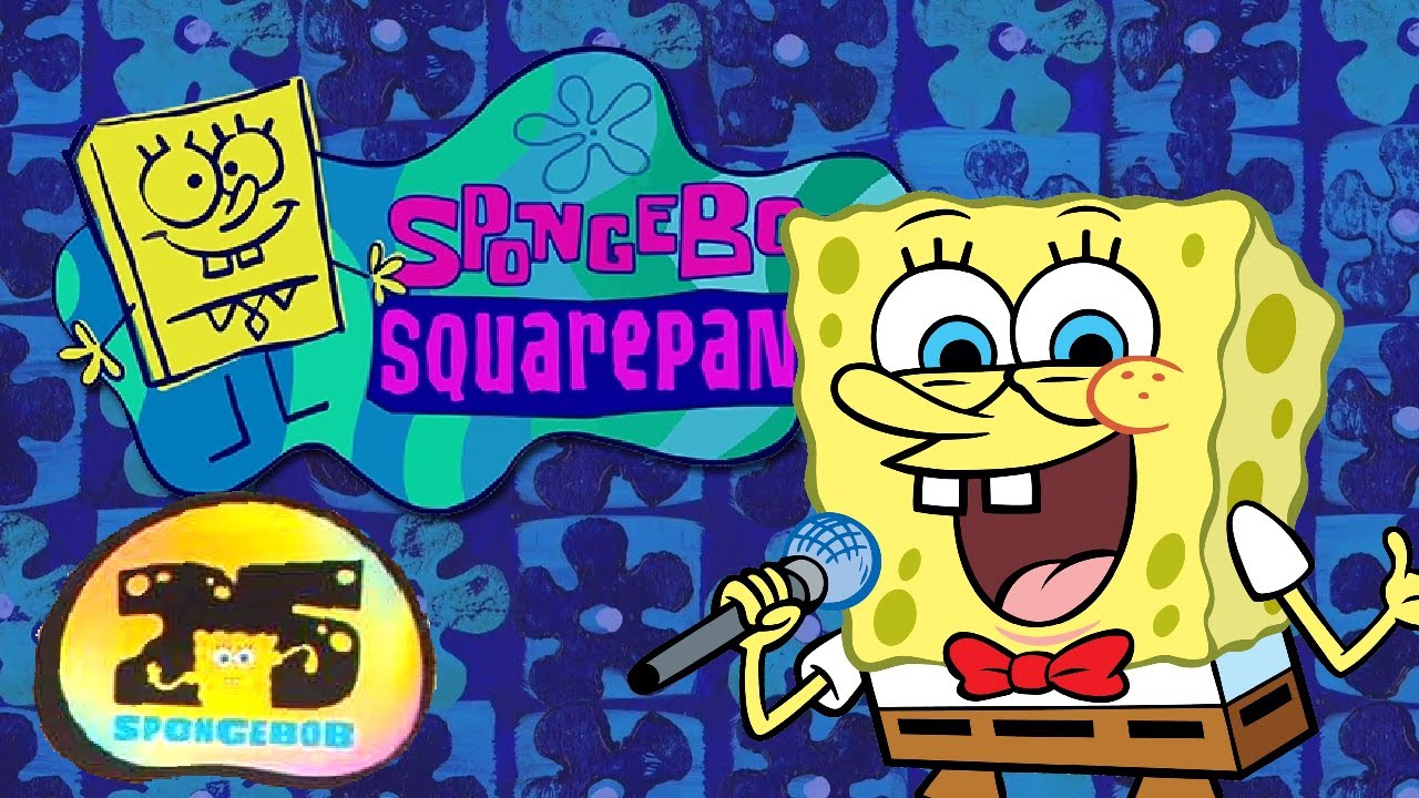 SpongeBob Sings His Own Theme Song (SpongeBob 25th Anniversary Special ...