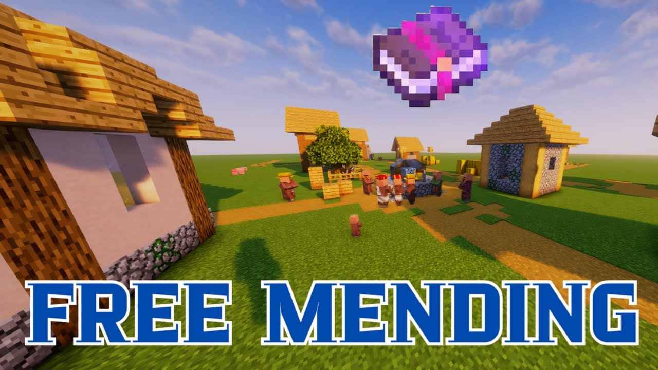 HOW TO GET FREE MENDING IN MINECRAFT ( 100% REAL ) - YouTube