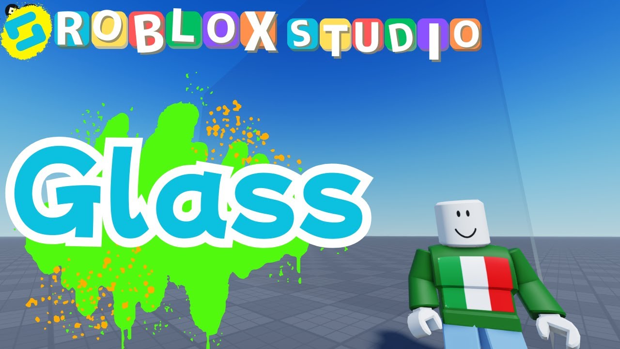 How to Make Glass in Roblox Studio💫🎮 - YouTube