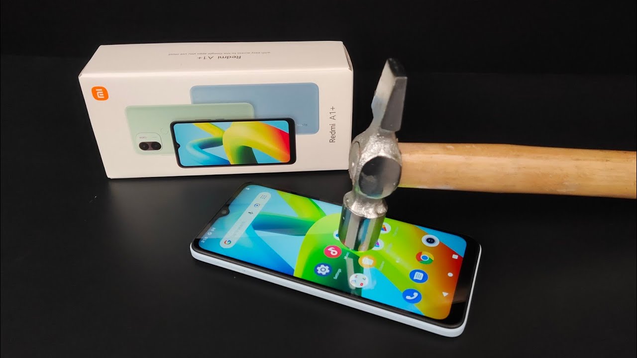 Xiaomi Redmi A1 Plus Screen Scratch & Gorilla Glass Test | A1 ...