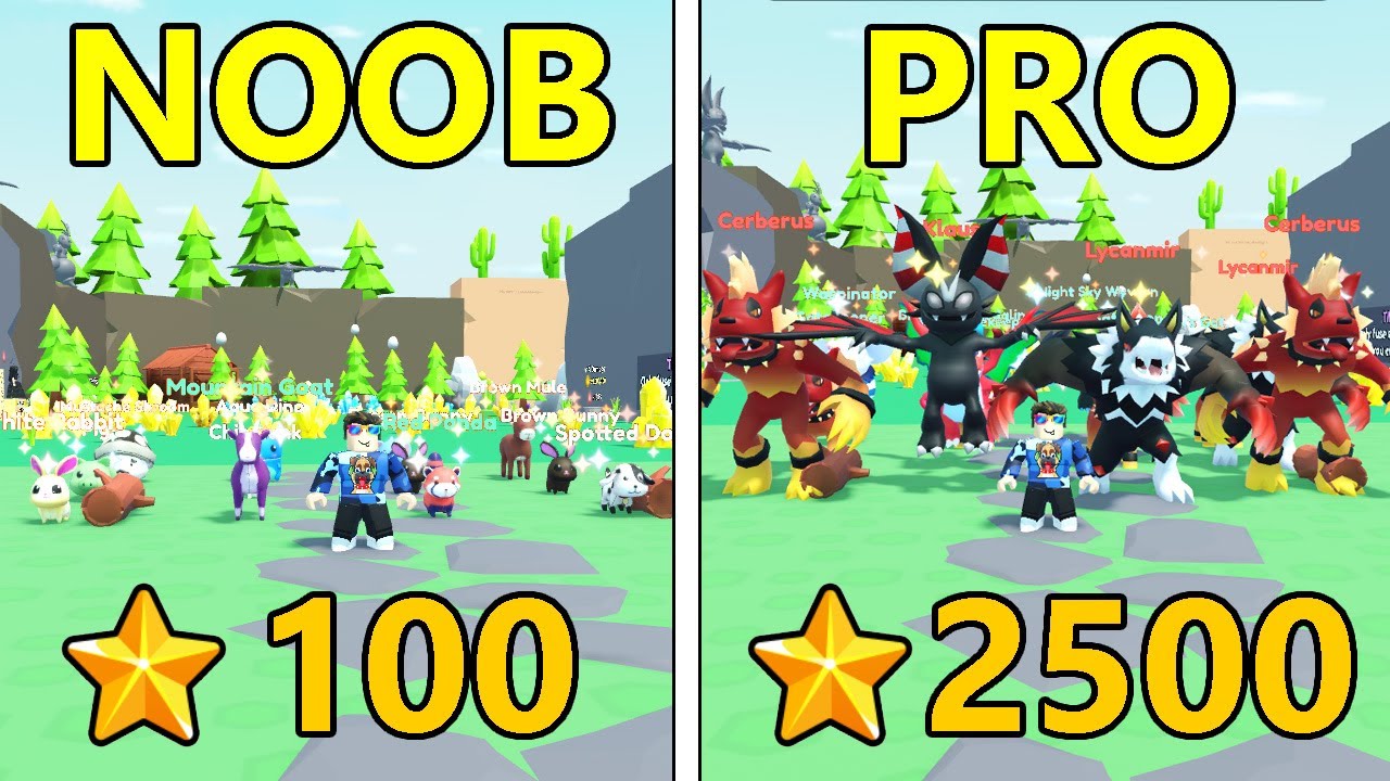 Noob Shiny Score To Pro Shiny Score In Roblox Collect All Pets! - YouTube