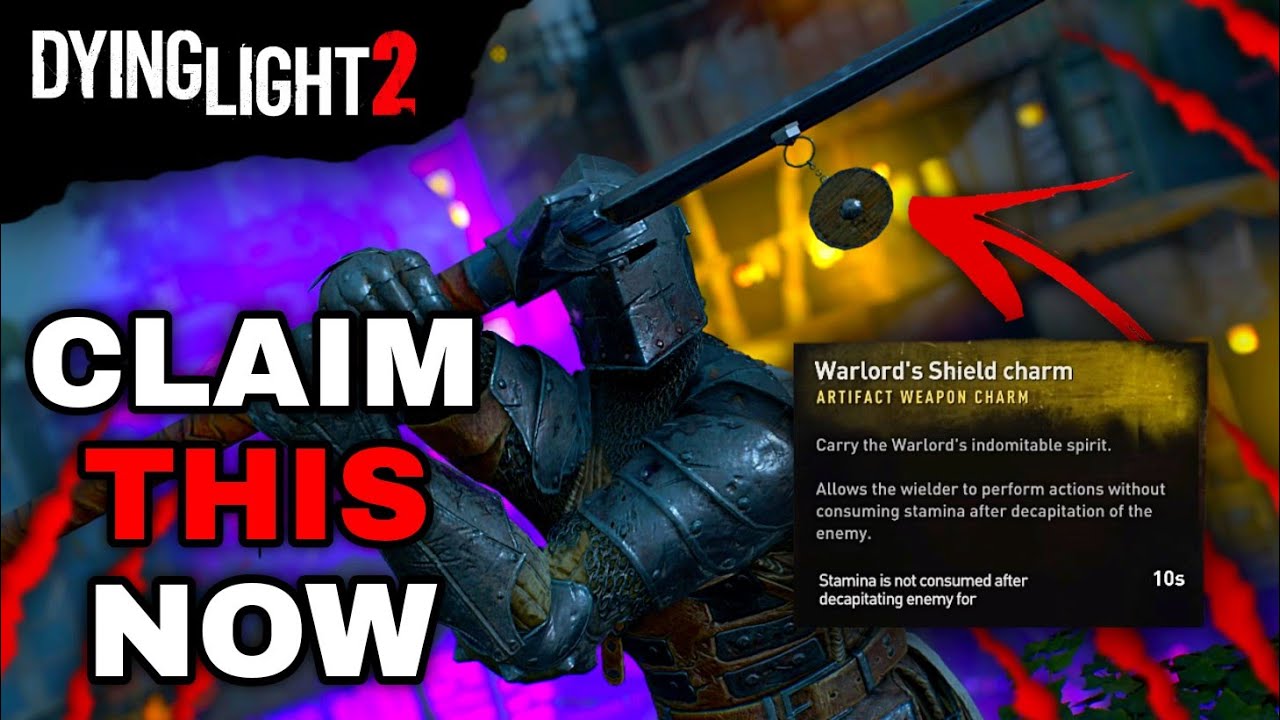 Claim This New Overpowerd Weapon Charm In Dying Light 2 - YouTube