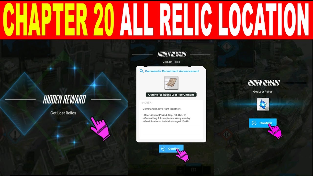 Nikke All Chapter 20 Lost Relics Location Hidden Reward Guide Nikke Goddess Of Victory - YouTube
