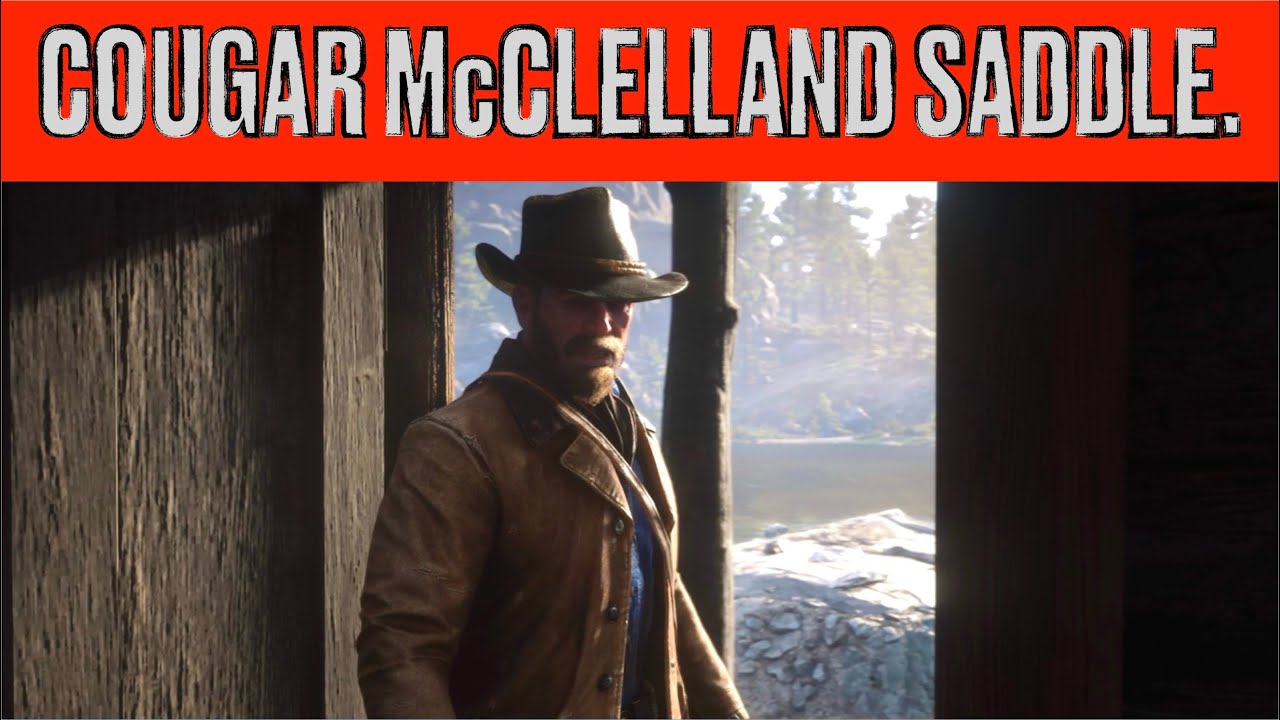 Red Dead Redemption II. Cougar McClelland Saddle Crafting Guide. - YouTube