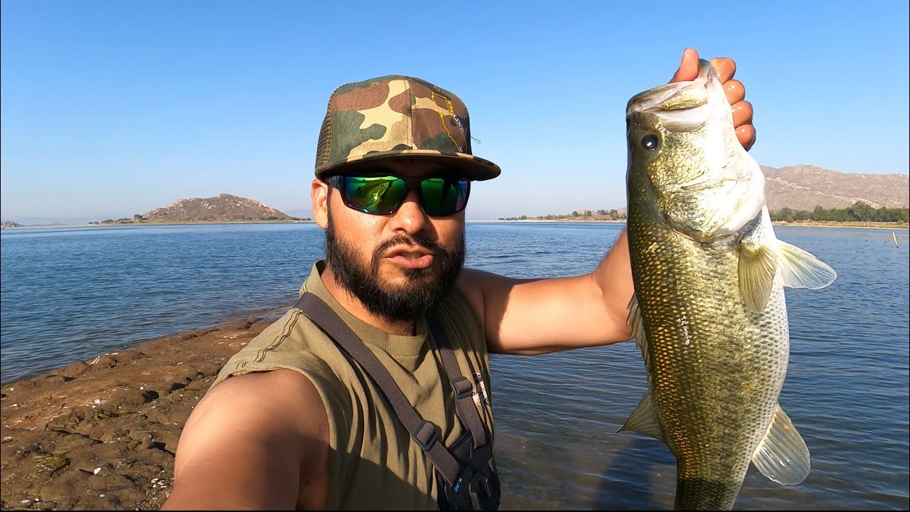 Fishing from the bank at Lake Perris #2 pesca de orilla #2 #outdoors# ...
