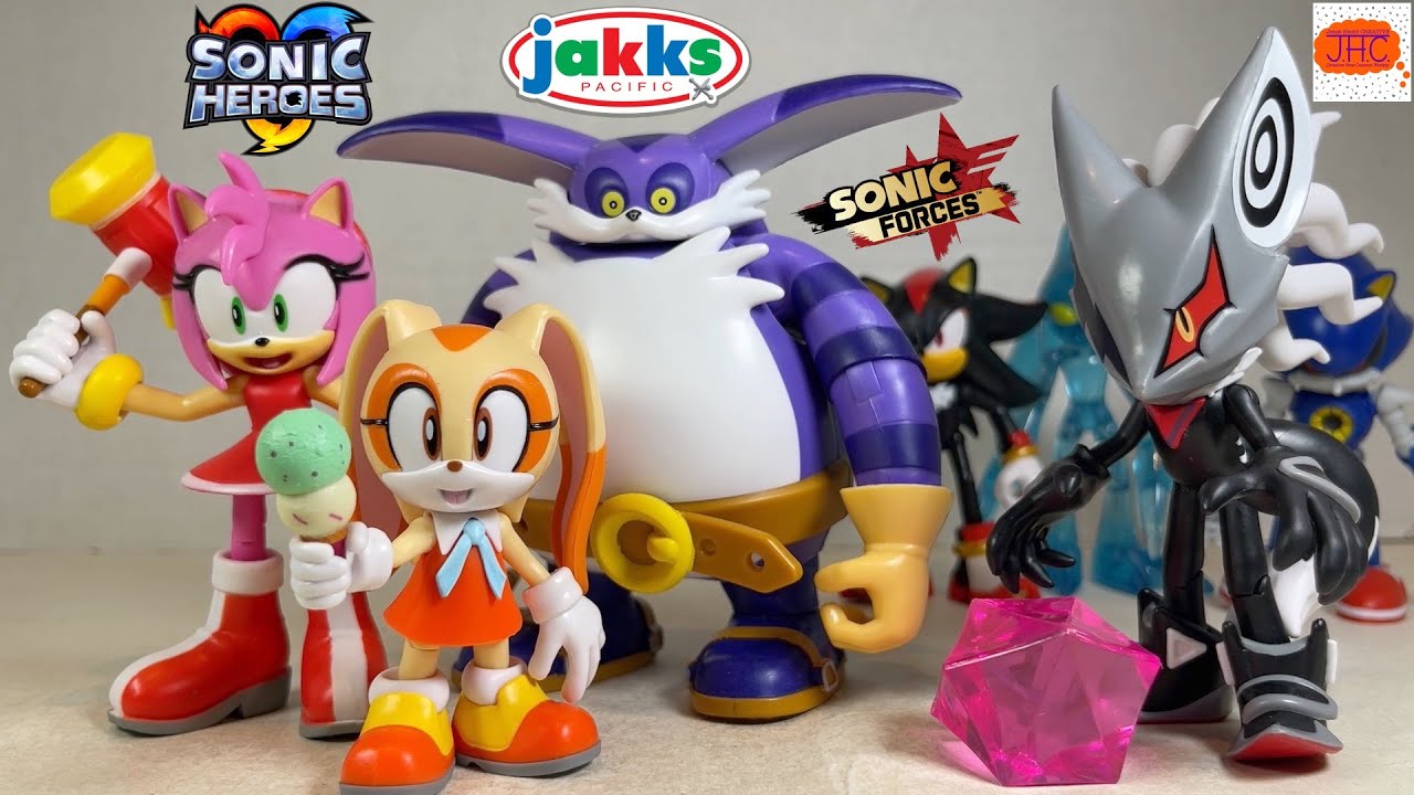 NO CHEESE? Cream Rabbit Infinite Jackal Phantom Ruby Sonic the Hedgehog Jakks Pacific Figure ...