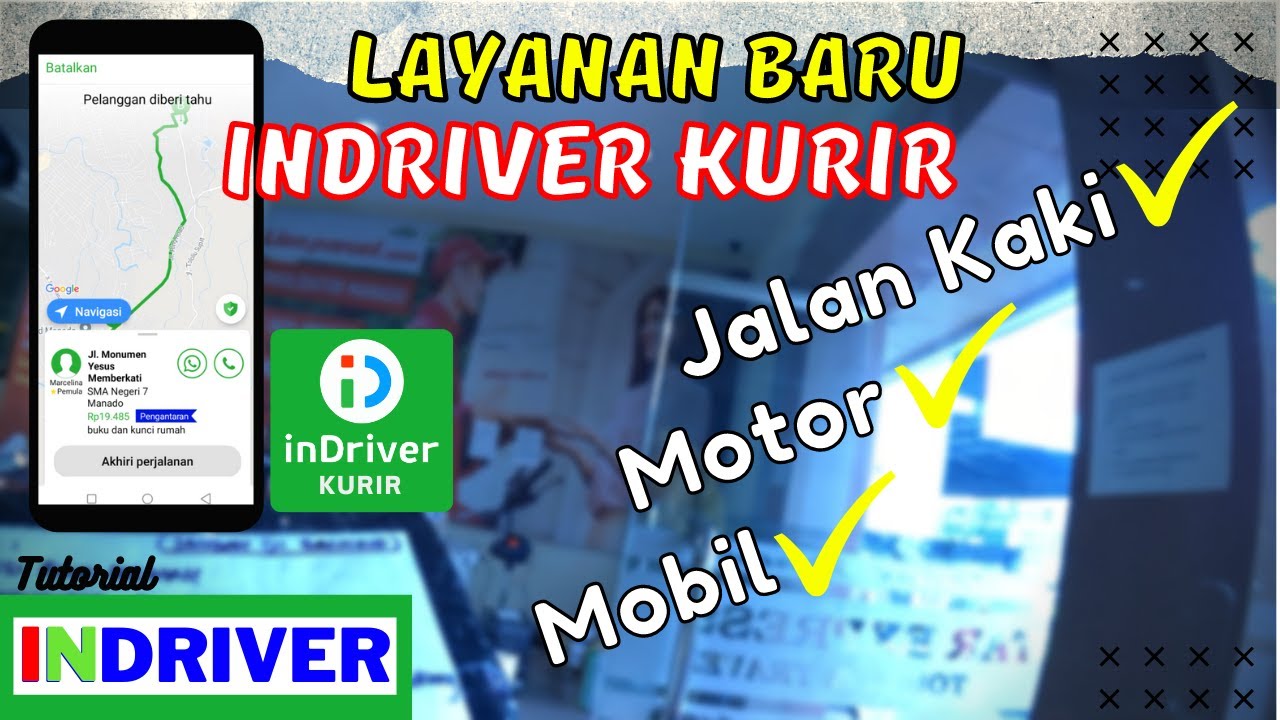 inDriver Kurir, Cara Mendapatkan Orderan inDriver Kurir, Tutorial Cara ...