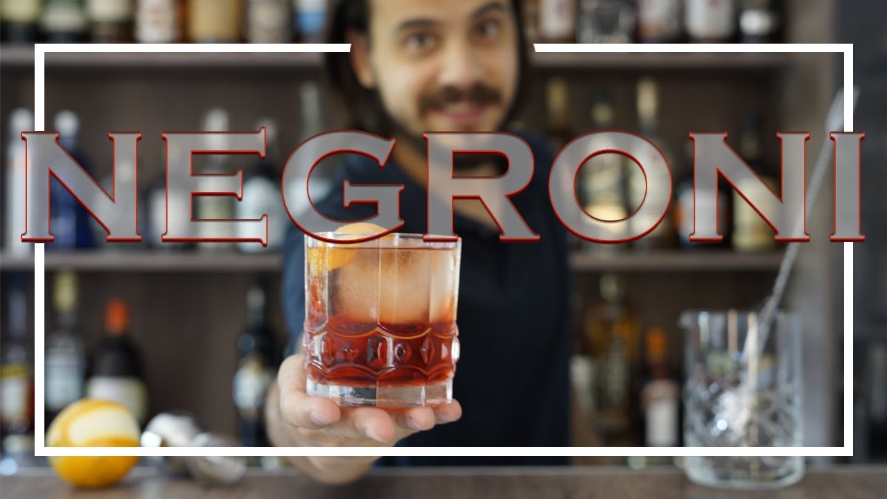 Botanic Bar / COMO PREPARAR un clásico NEGRONI - YouTube