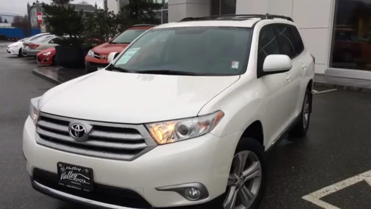 (SOLD) 2013 Toyota Highlander Sport Preview, At Valley Toyota Scion In ...