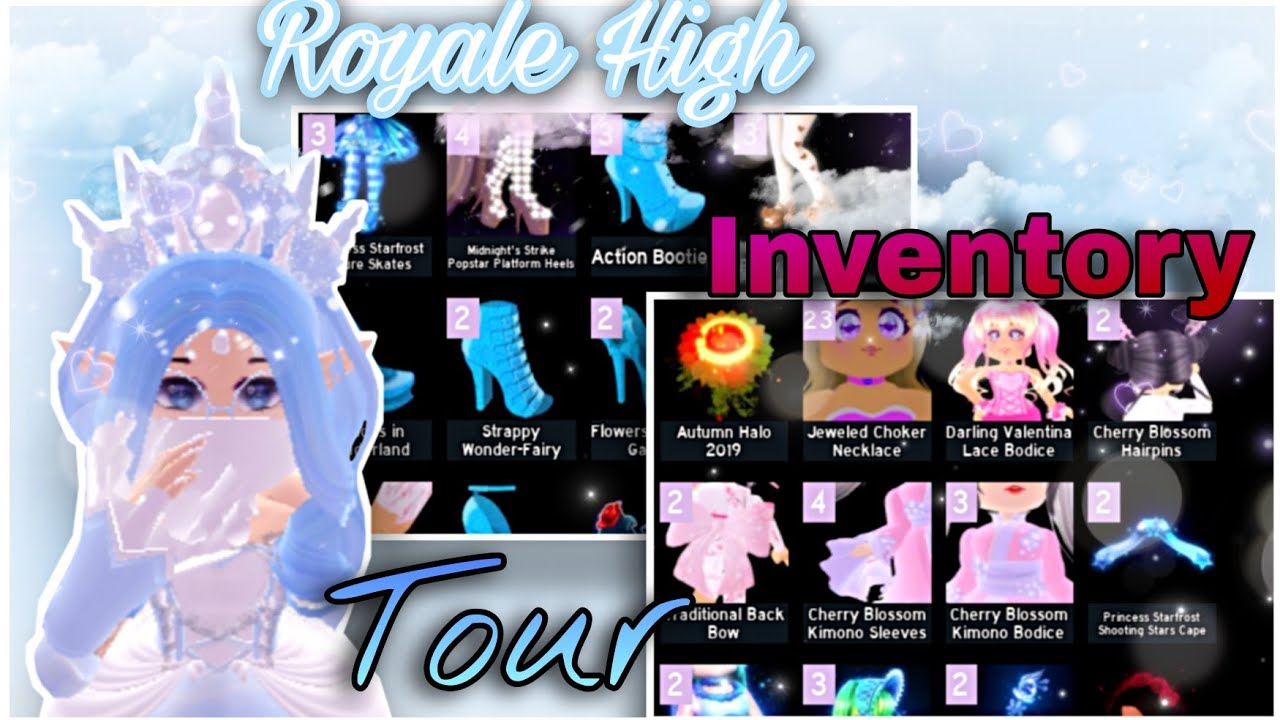 MY FIRST ROYALE HIGH INVENTORY TOUR! (2021)| Roblox Royale High - YouTube