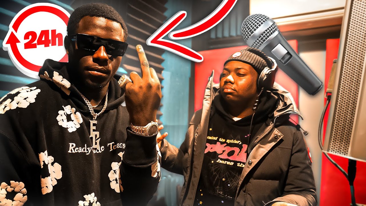 LIVING WITH A RAPPER “FAHDY GOON” FOR 24 HOURS - YouTube