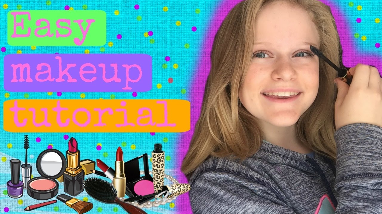 Easy makeup tutorial - YouTube