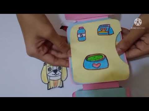 Recreation from Kate made /paper dog 🐶 house - YouTube
