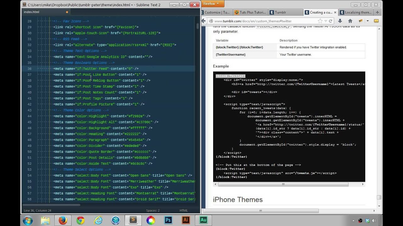 Adding a Twitter Timeline to a Tumblr Theme | Envato Tuts+