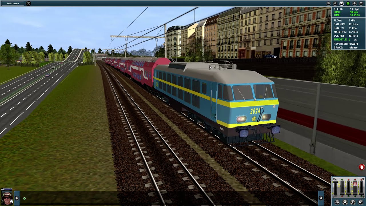 Trainz 2012 | Belgium NMBS SNCB | Map by Brttrainz privé | AM80 ...