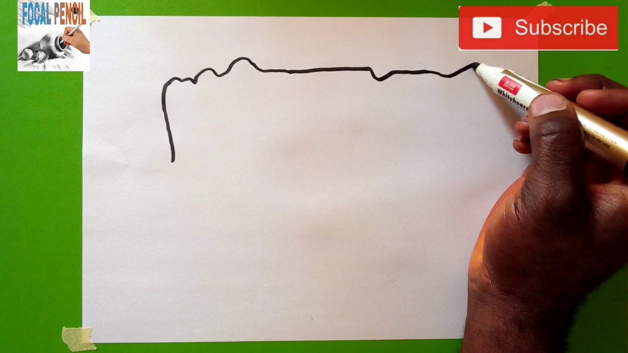 How to draw map of Namibia ( step by step tutorial) - YouTube