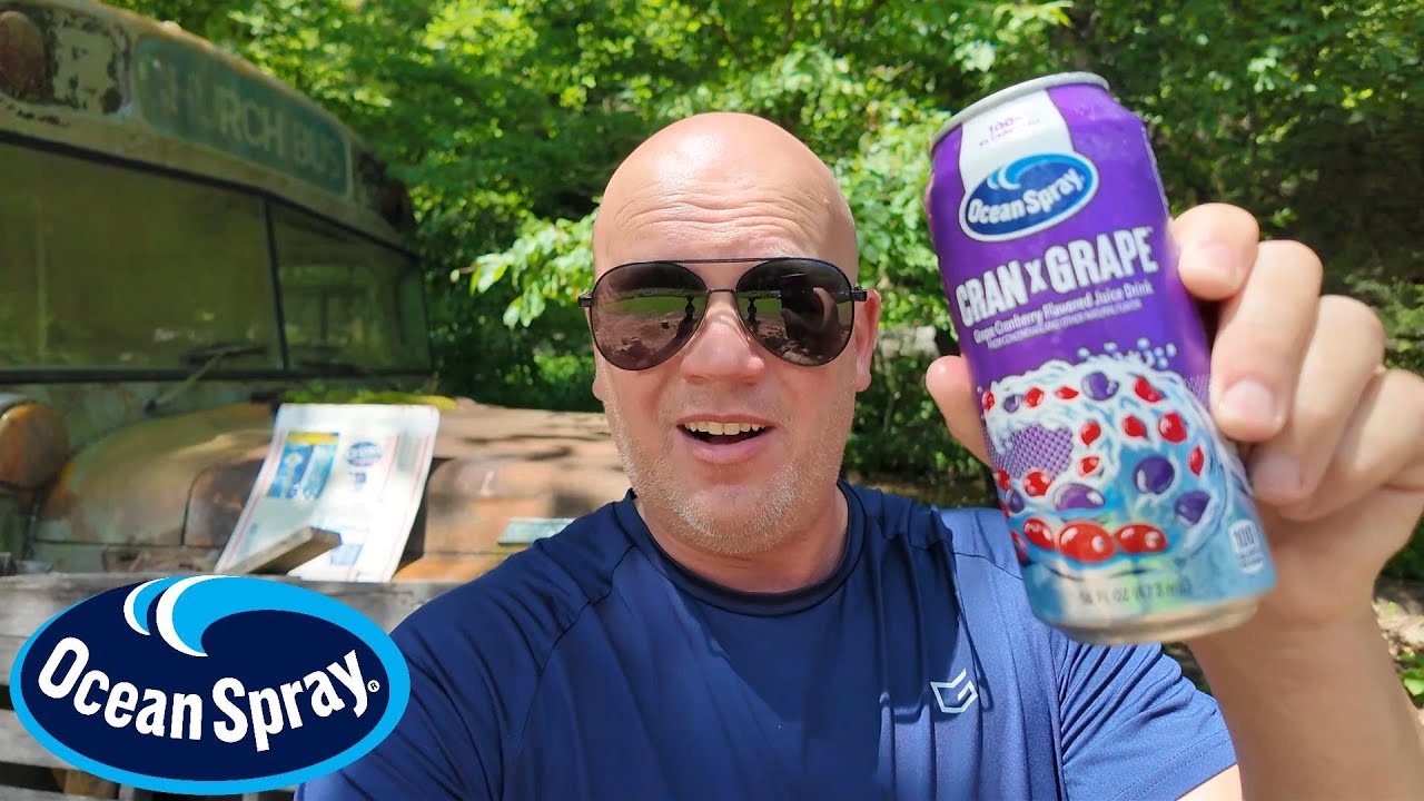 Ocean Spray Cran x Grape Review - YouTube