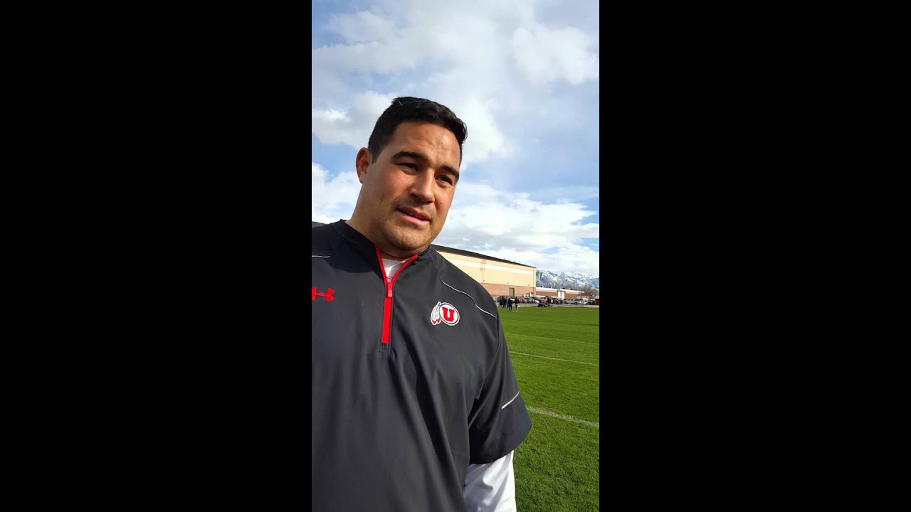 Linebacker Coach Justin Ena 3/24 - YouTube