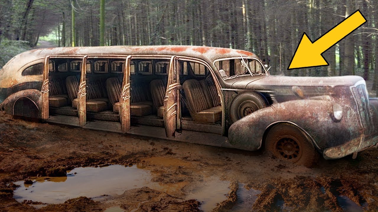 Most AMAZING And INCREDIBLE Abandoned Vehicles Ever Found - YouTube