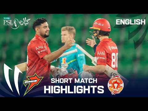 Short Highlights | Rawalpindiz vs Islamabad United | English | Match 12 | HBL PSL 11 | MZB1K