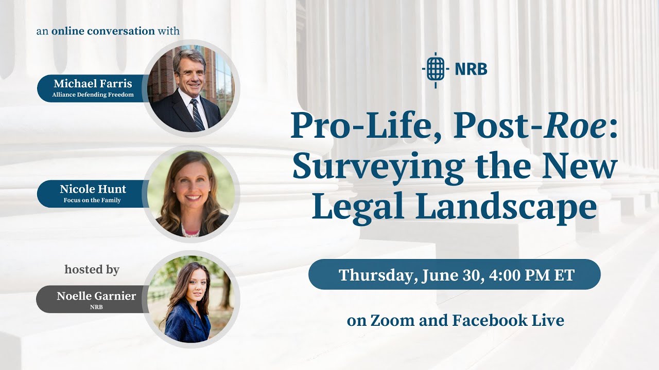 Pro-Life, Post-Roe: Surveying the New Legal Landscape - YouTube