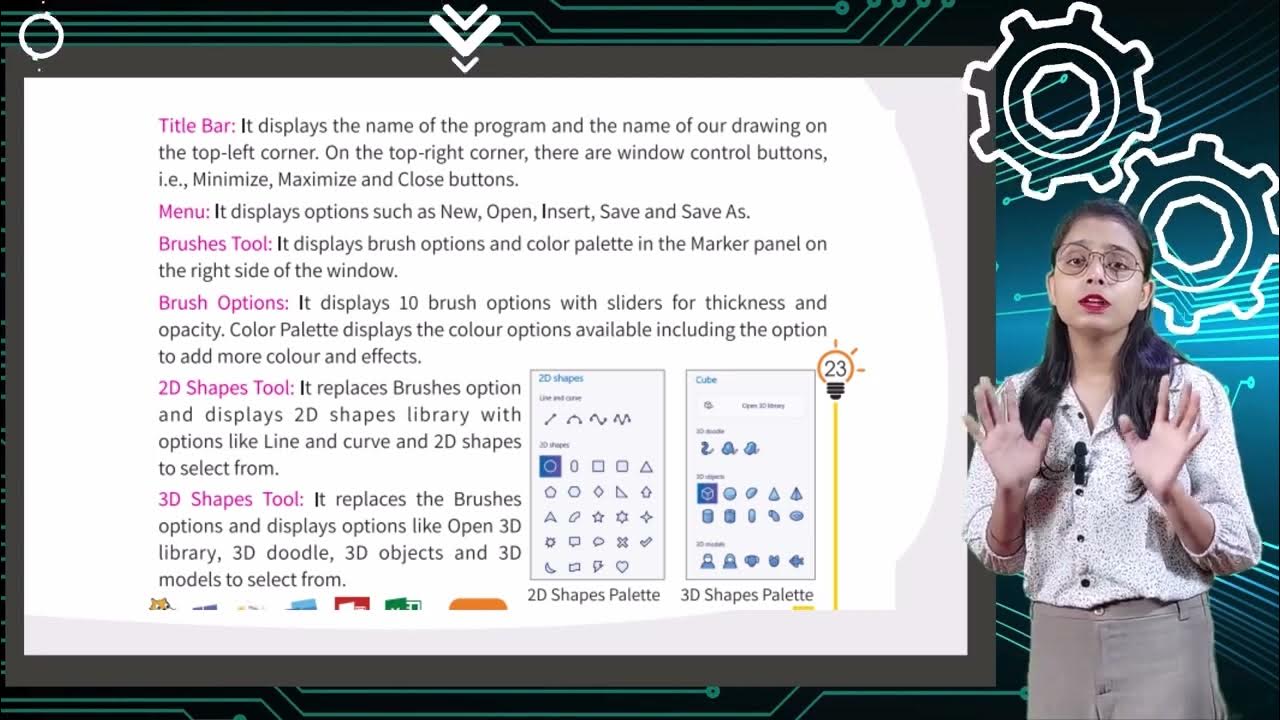 COMPUTER | CLASS - 3 | CHAPTER - 3 | PAINT 3D - YouTube