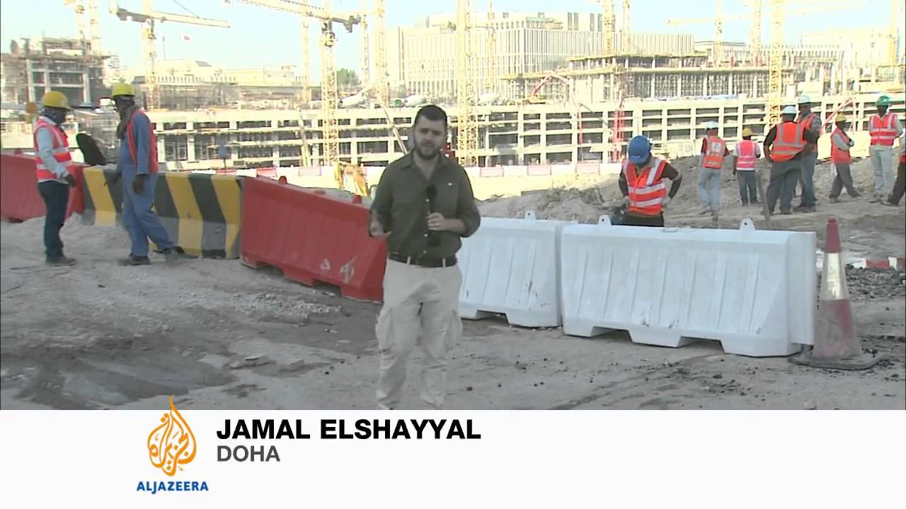 Qatar insists migrant worker conditions improving - YouTube