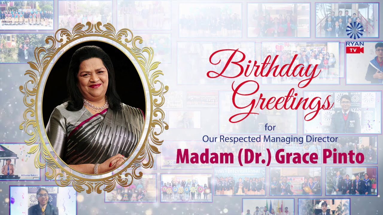 Birthday Greetings for Our Respected Managing Director Madam (Dr ...
