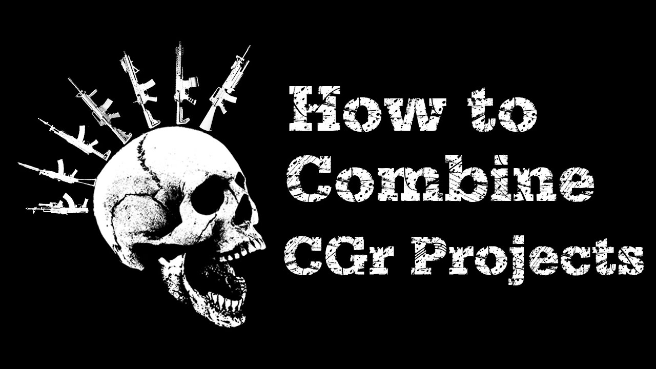 How to combine CGr projects - YouTube