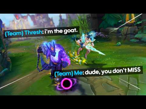 This Thresh is every ADC's Dream Support..