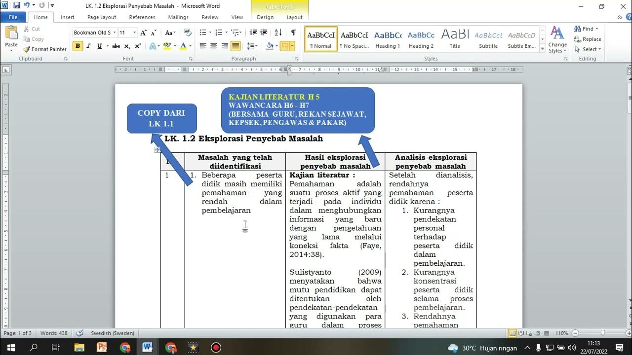 CARA MENGERJAKAN LK 1.2 Eksplorasi Penyebab Masalah PPG DALJAB 2022 - YouTube