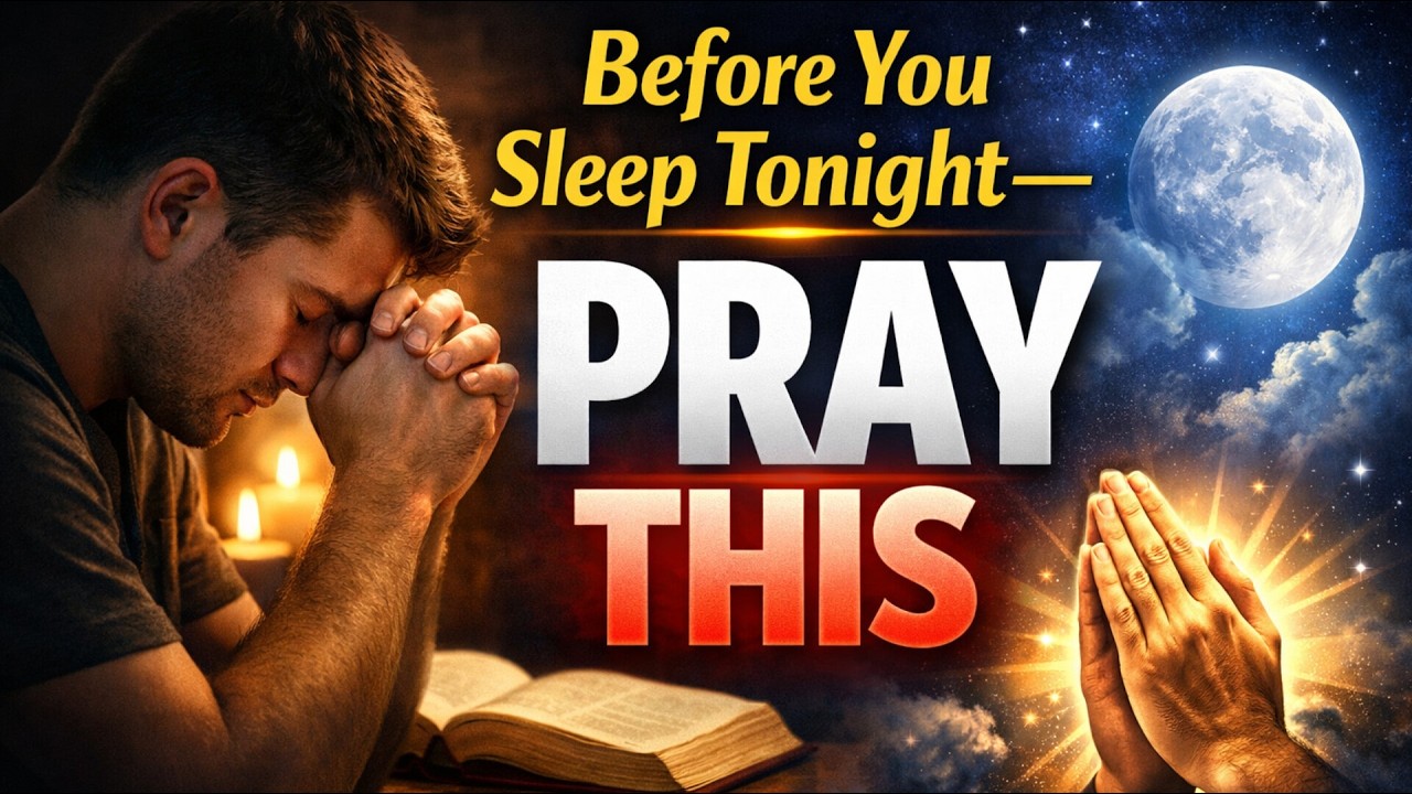 Before You Sleep Tonight — Pray This Powerful Night Prayer Together ...