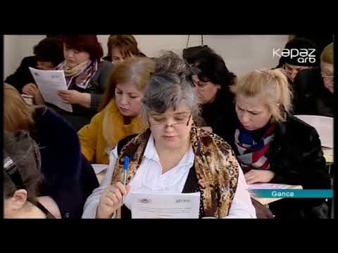 Ixtisasartırma proqramına cəlb olunan müəllimlər üçün qiymətləndirmə imtahanı keçirilib
