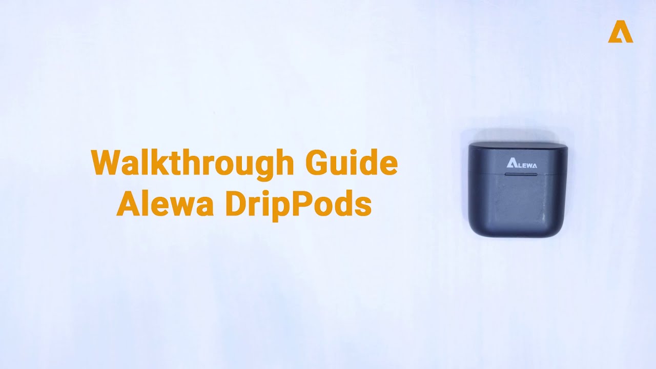 ALEWA DRIPPODS Walkthrough Video - YouTube