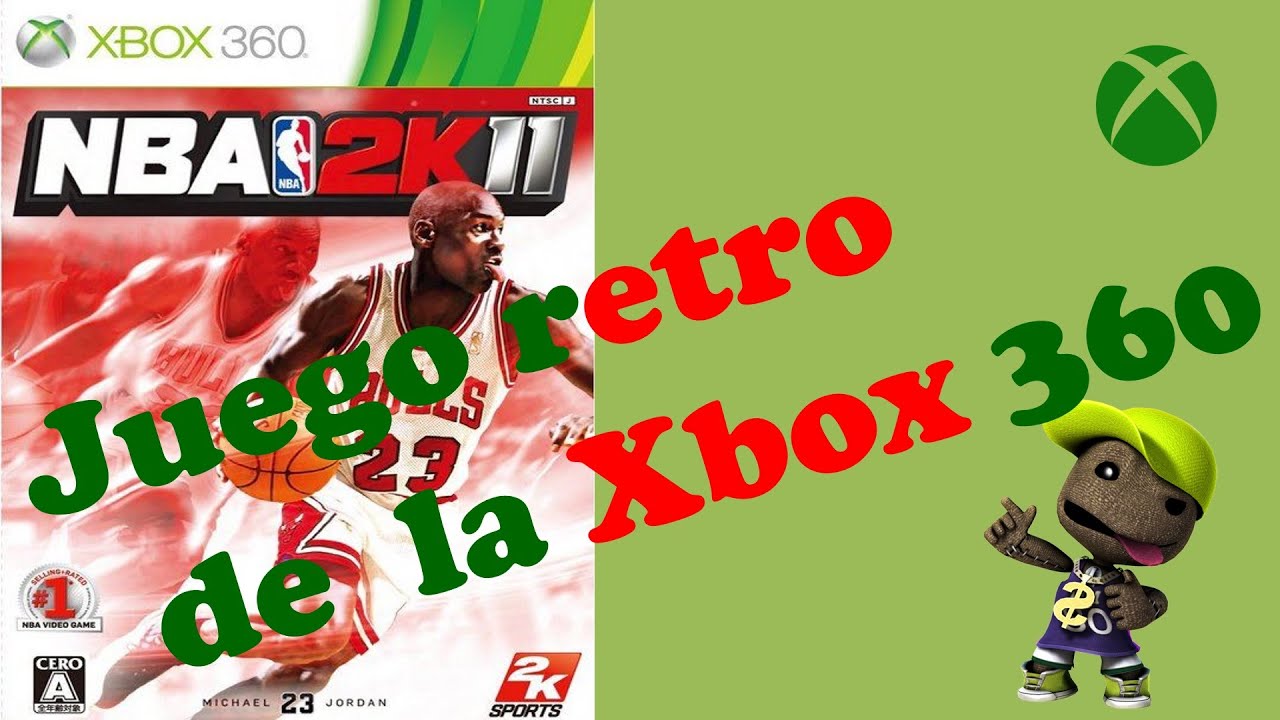NBA 2K 11//JUEGOS RETRO XBOX 360 - YouTube