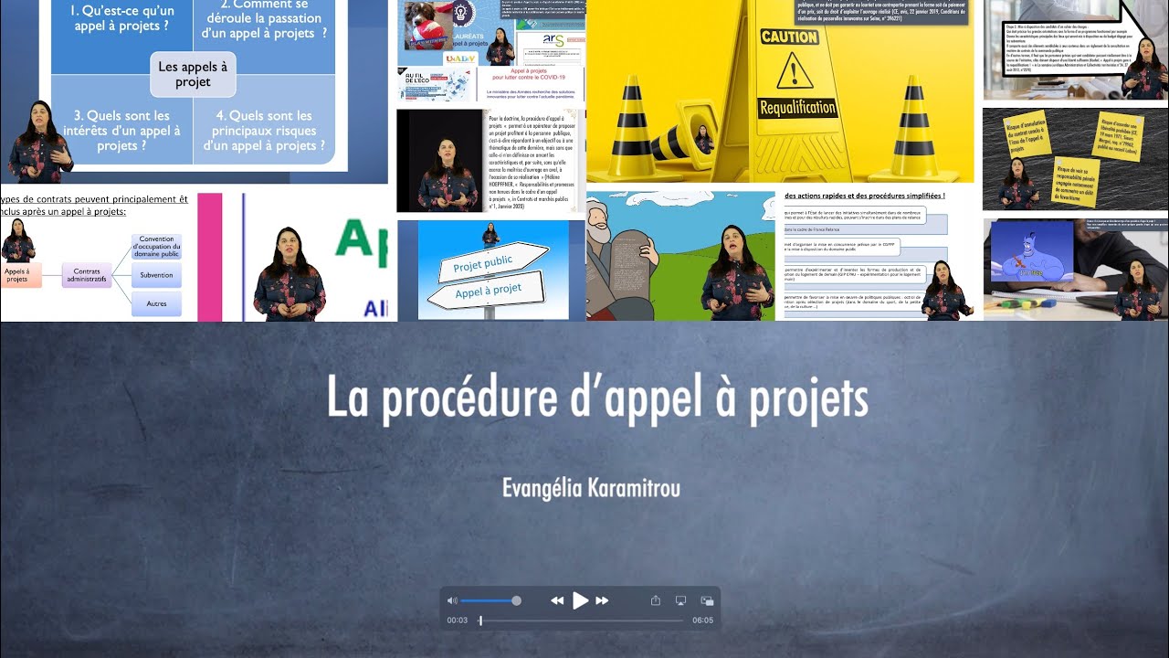 La procédure d’appel à projets - YouTube