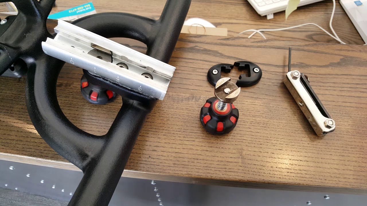 Spinner Blade Handlebar Tower slider Hardware - YouTube