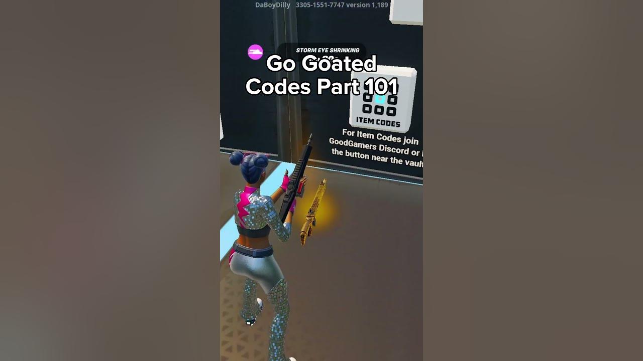 Go Goated Codes Part 101 🐐 - YouTube