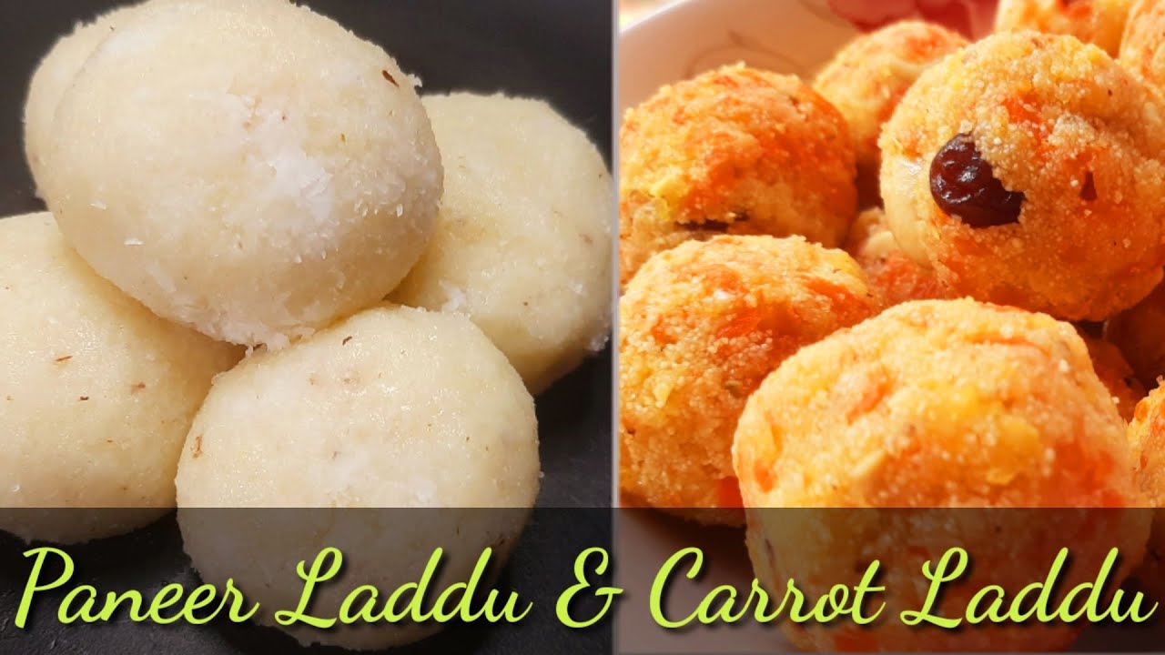 Paneer Laddu || Carrot Laddu || Vishu Special Sweets ||വിഷു ആശംസക ...
