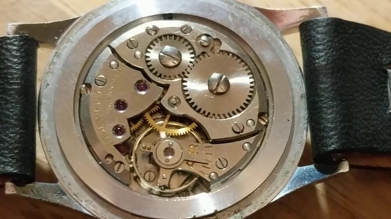 STIMA watch with PHENIX 130 movement, 1950s, swiss - YouTube