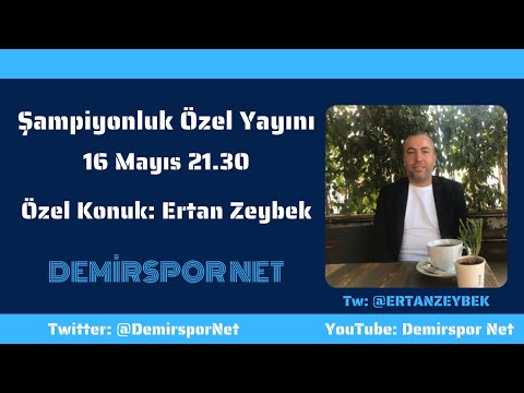 Şampiyonluk Özel Yayını 2 | Konuk: Ertan Zeybek #AdanaDemirspor